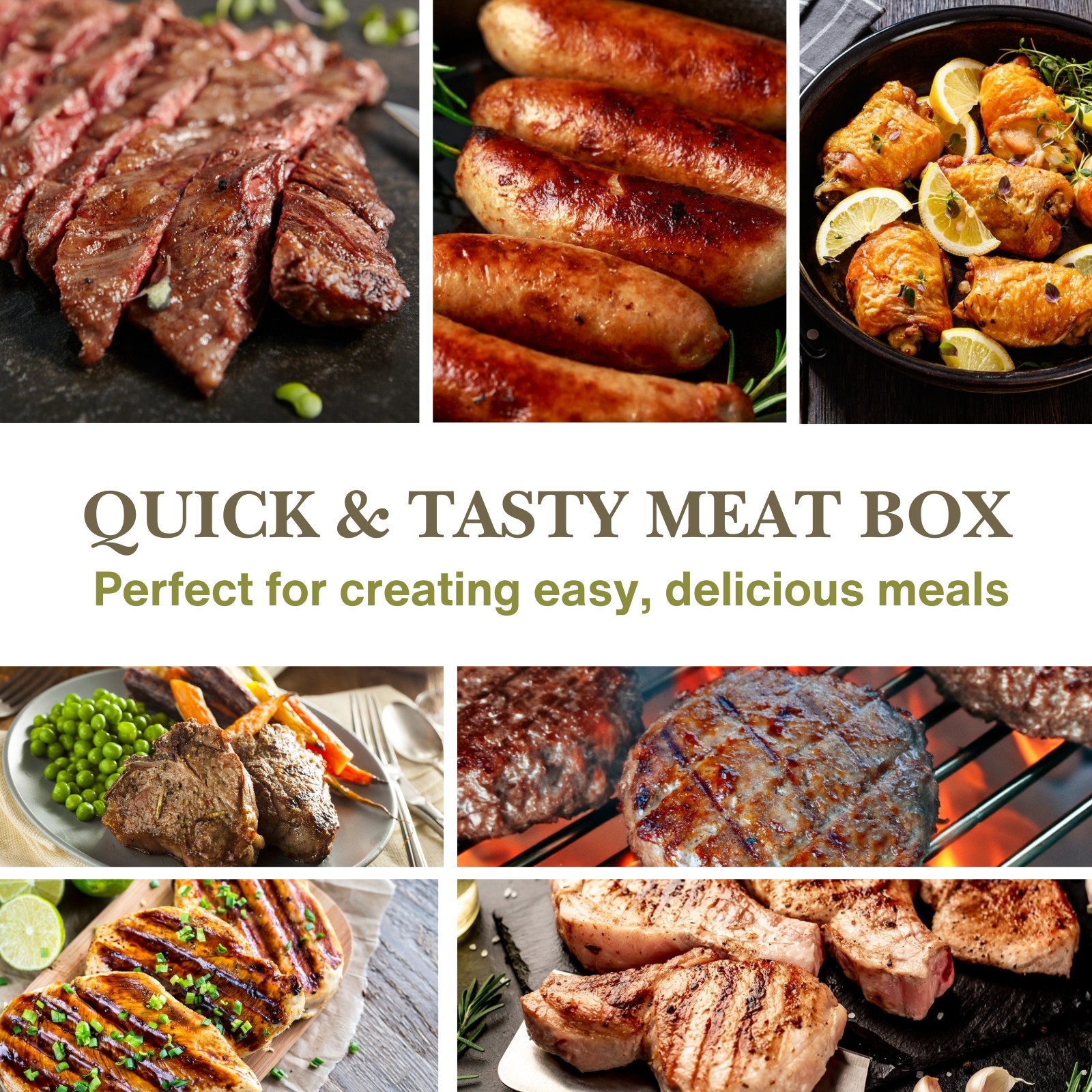 Quick Tasty Meat Box | Ian Chatfield Butchers