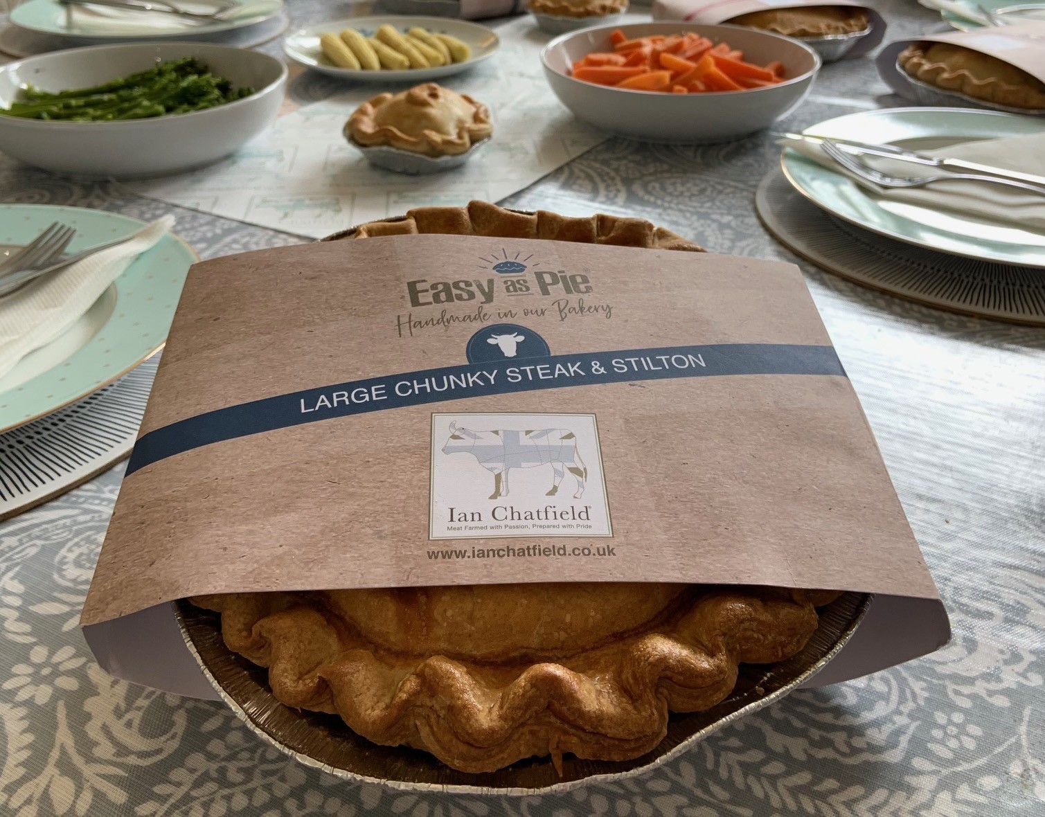 Steak & Stilton Pie - Ian Chatfield